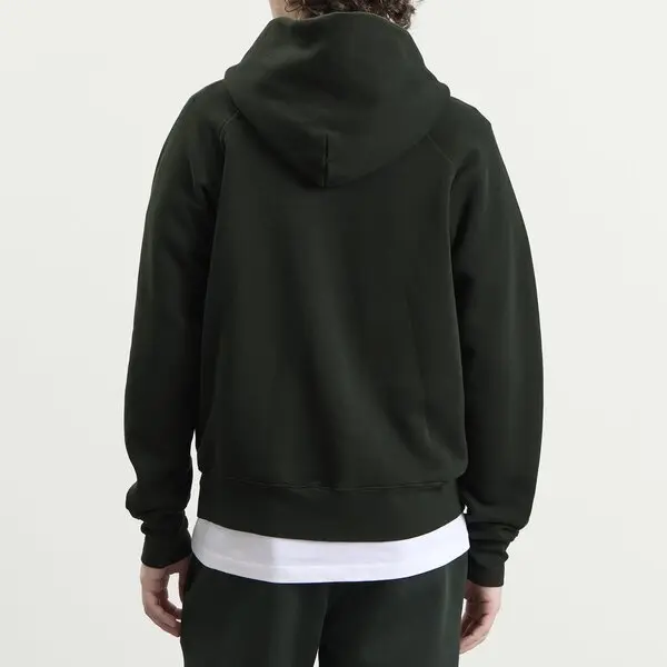 LES TIEN Heavyweight Raglan Zip Hoodie