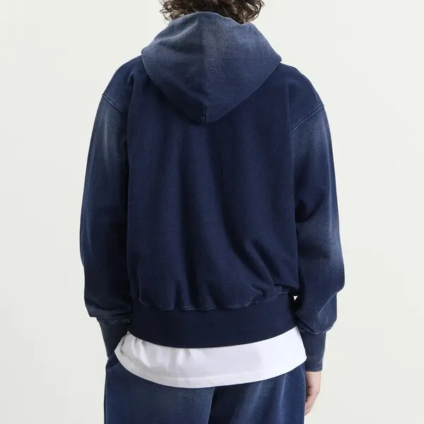 LES TIEN Heavyweight Hoodie - Dark Denim