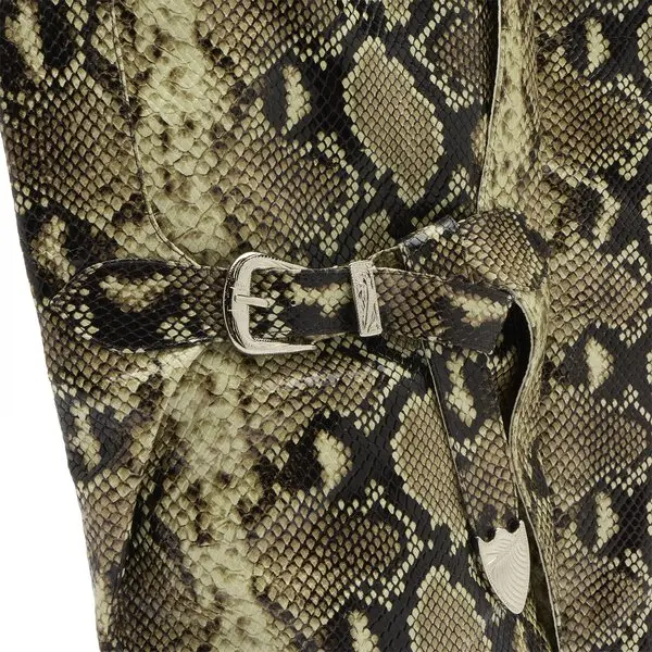Toga Snake Embossed Boot