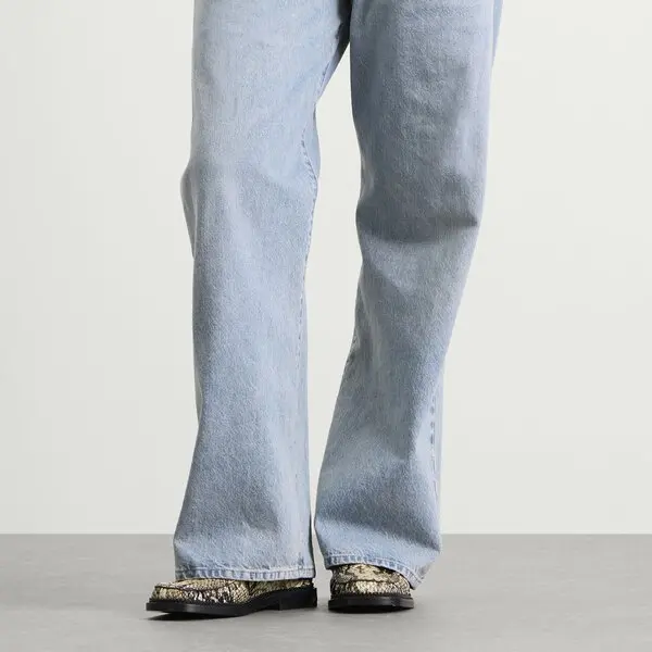 Toga Snake Embossed Loafer