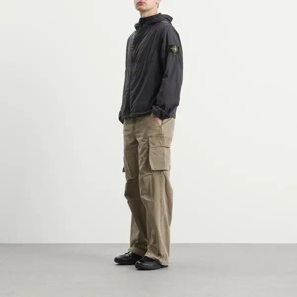 Stone Island Ultralight Nylon Stretch-tc Hooded Jacket