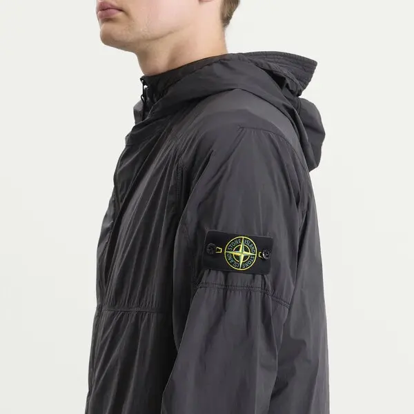 Stone Island Ultralight Nylon Stretch-tc Hooded Jacket