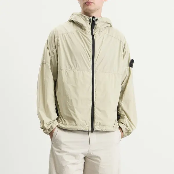 Stone Island Ultralight Nylon Stretch-tc Hooded Jacket