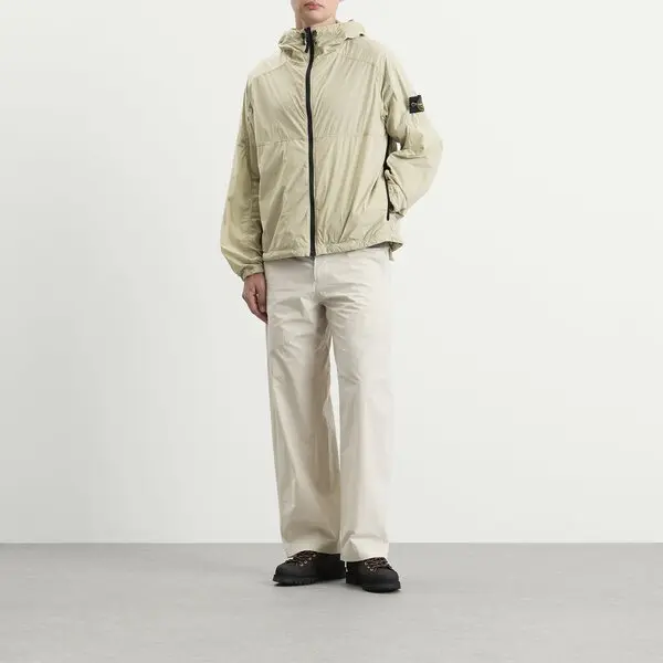 Stone Island Ultralight Nylon Stretch-tc Hooded Jacket
