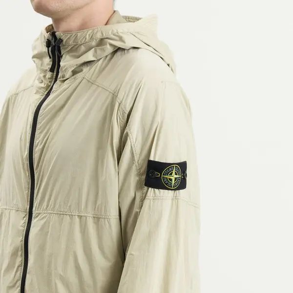 Stone Island Ultralight Nylon Stretch-tc Hooded Jacket