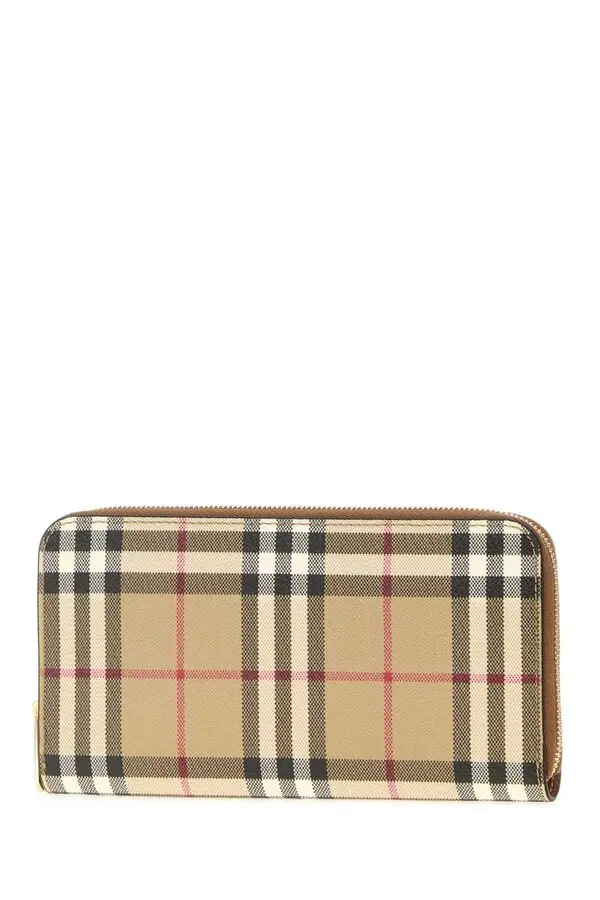 Burberry Printed Canvas Wallet