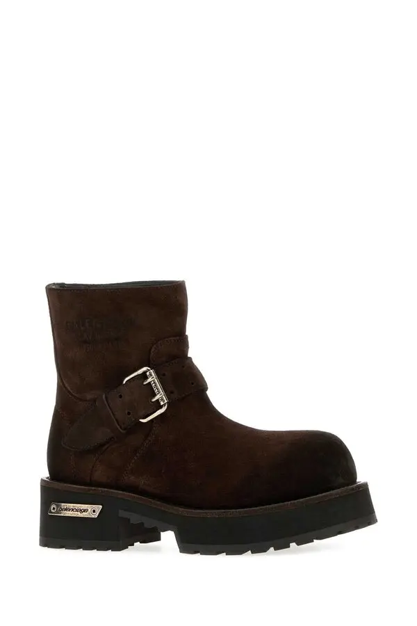 Balenciaga Suede Mini Venom Ankle Boots