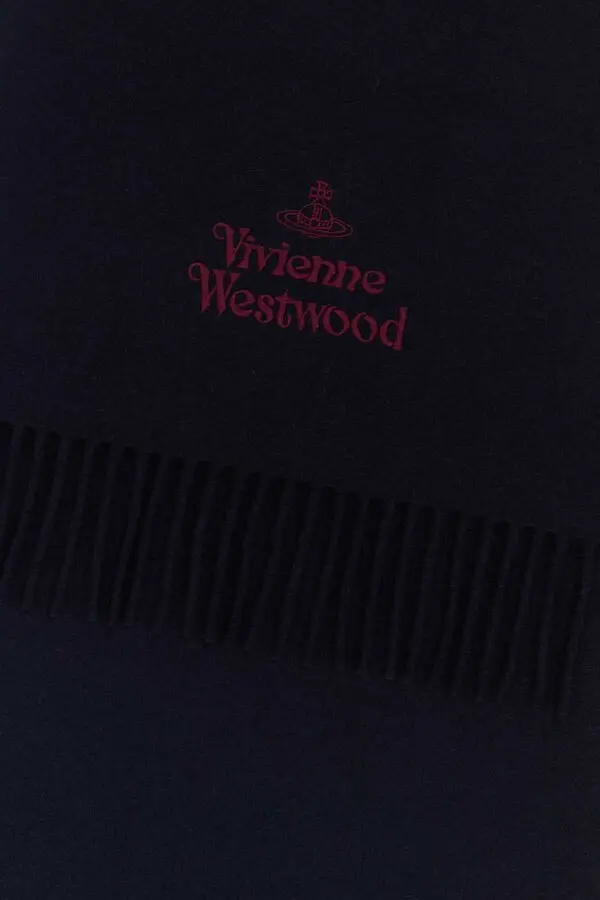 VIVIENNE WESTWOOD Midnight Wool Scarf