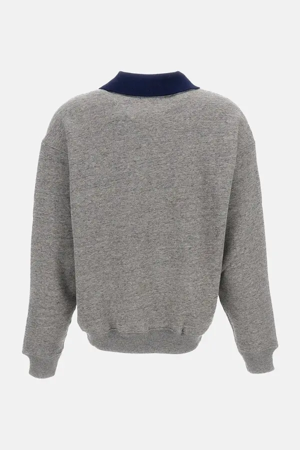 Polo Ralph Lauren Cotton Blend Crewneck Sweatshirt - Grey