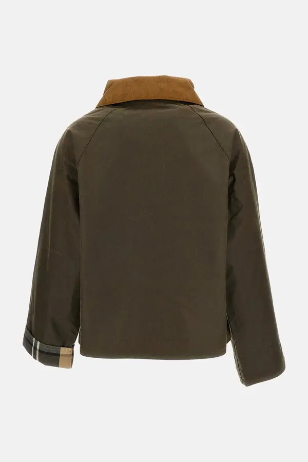 Barbour Modern Spey Waxed Cotton Jacket - Green