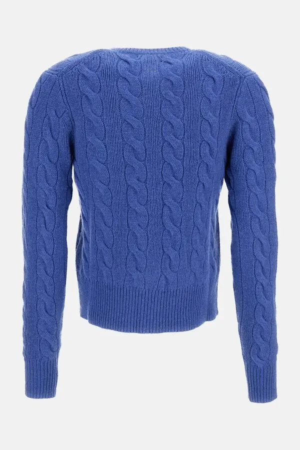 Polo Ralph Lauren Cable-knit Crop Cardigan