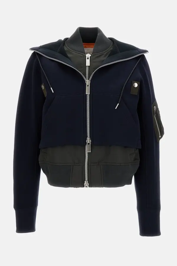 Sacai Hybrid Bomber Hoodie