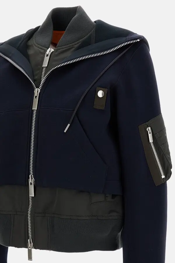 Sacai Hybrid Bomber Hoodie