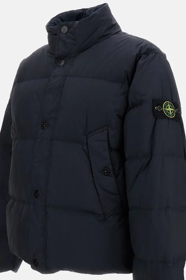 Stone Island Down Jacket - Blu