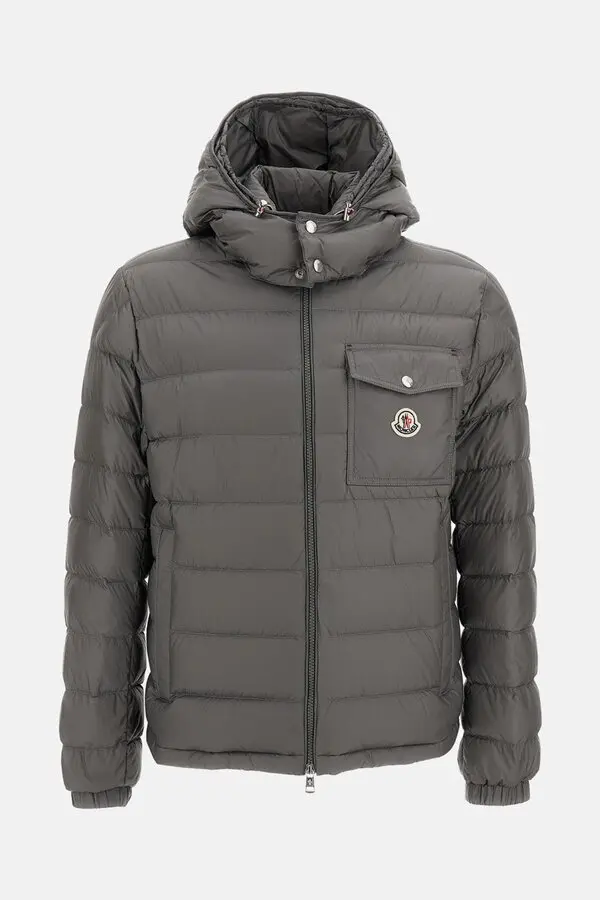 Moncler Verith Short Down Jacket - Grey