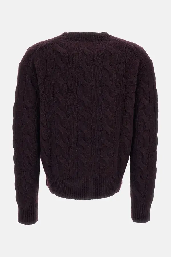 Polo Ralph Lauren Turtleneck-knit Pullover With Braids