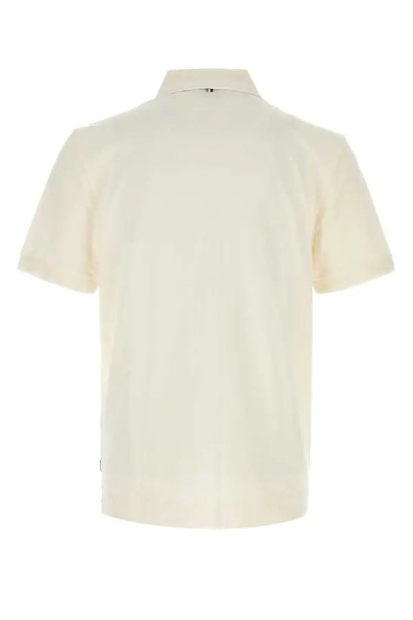 BOSS Ivory Piquet Polo Shirt