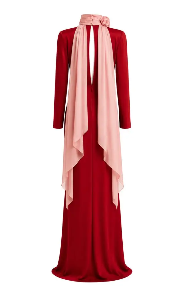 REDONDO BRAND Juliana Maxi Dress - Red