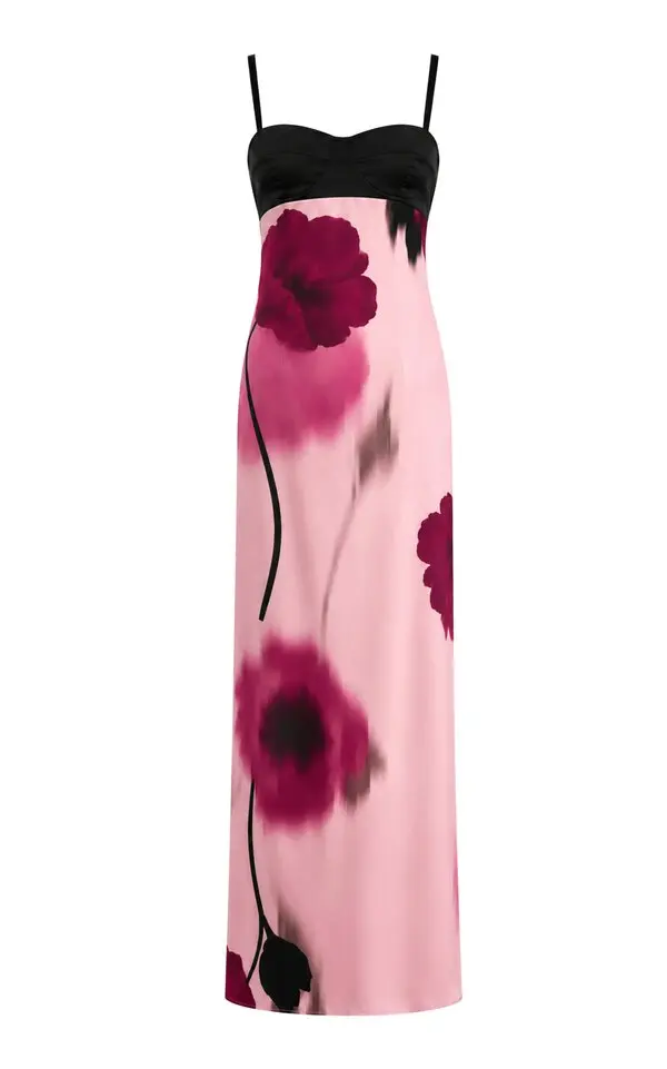 REDONDO BRAND Camellia Maxi Dress - Pink