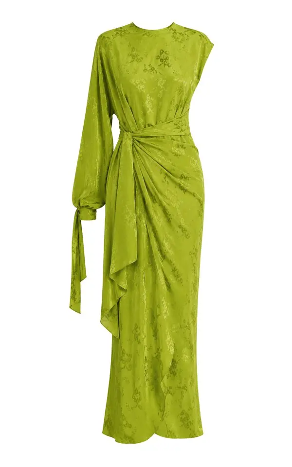REDONDO BRAND Constanza Maxi Dress - Green