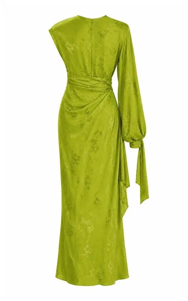 REDONDO BRAND Constanza Maxi Dress - Green