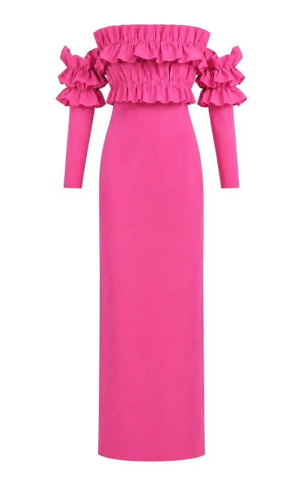 REDONDO BRAND Jimena Midi Dress - Pink