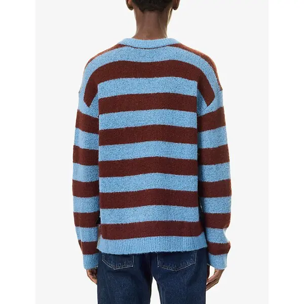 Paul Smith Striped Wool-blend Jumper