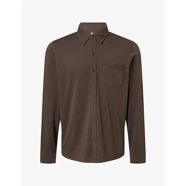 Paige Cosgrove Patch-pocket Cotton Shirt