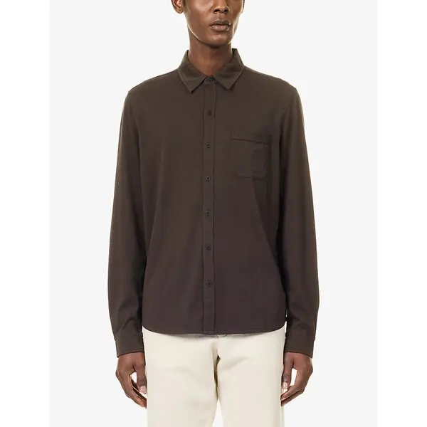 Paige Cosgrove Patch-pocket Cotton Shirt