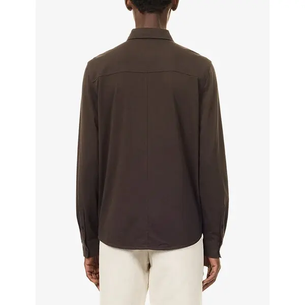 Paige Cosgrove Patch-pocket Cotton Shirt