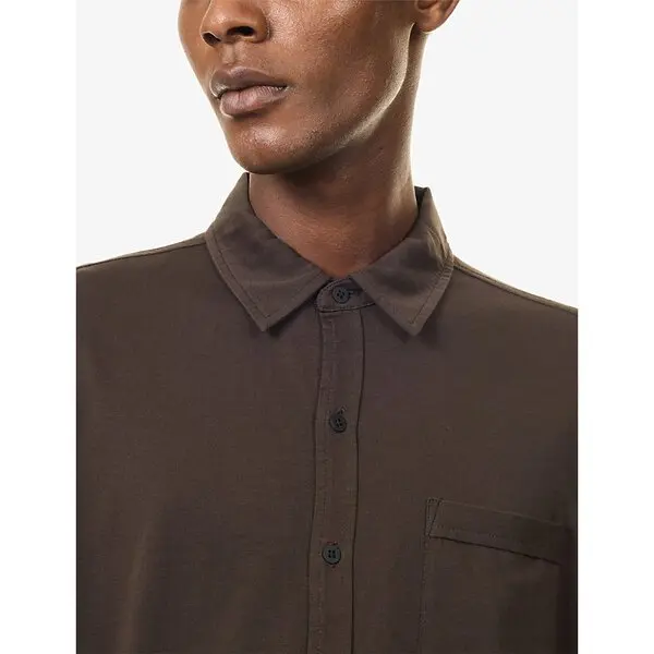 Paige Cosgrove Patch-pocket Cotton Shirt