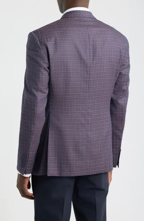 Emporio Armani Patterned Virgin Wool Sport Coat