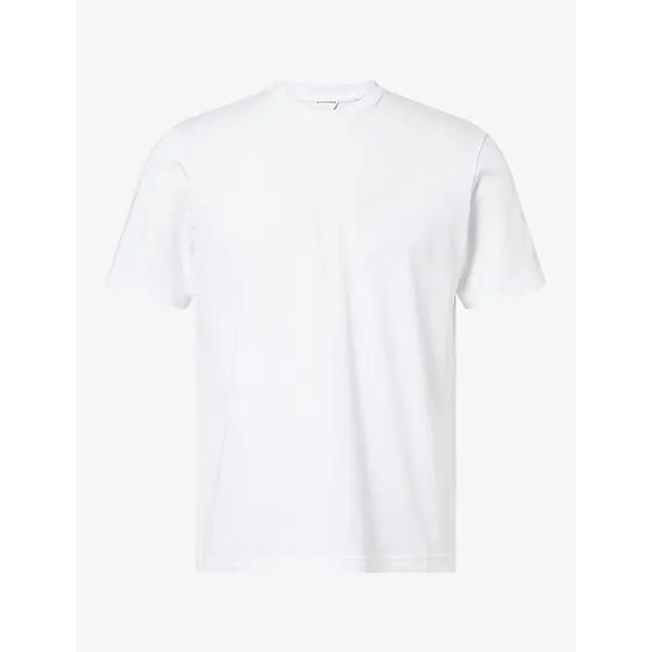 Bottega Veneta Brand-embroidered Cotton T-shirt