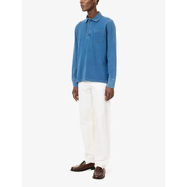 Gant Contrast-stitch Cotton Rugby Shirt