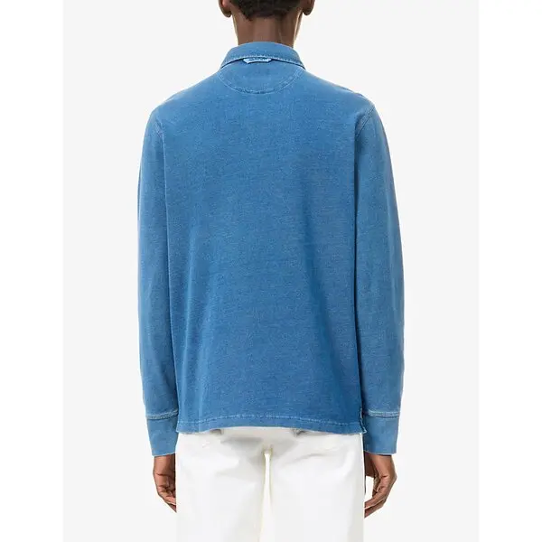 Gant Contrast-stitch Cotton Rugby Shirt