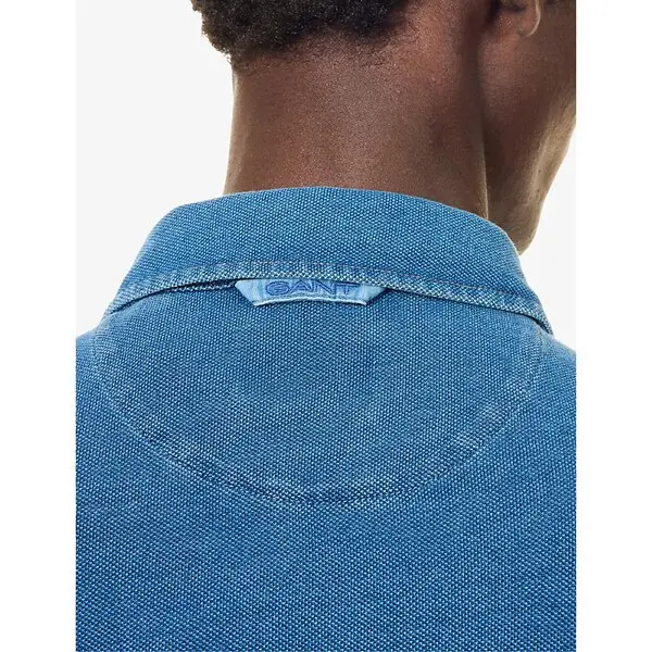 Gant Contrast-stitch Cotton Rugby Shirt