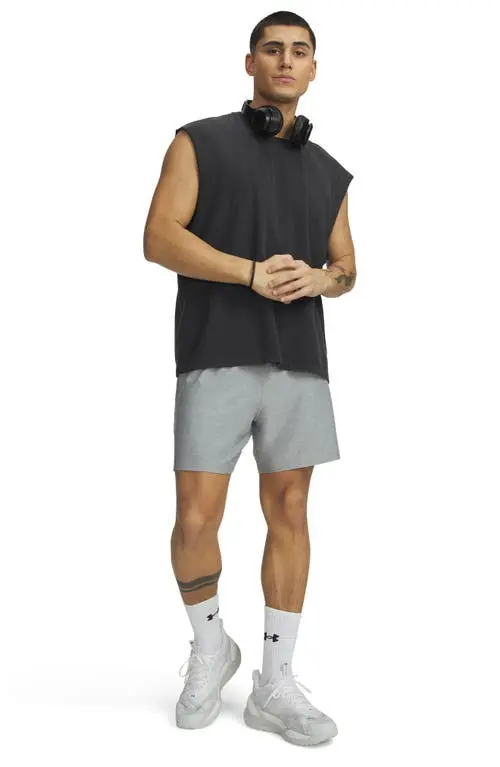 Under Armour Vanish Knit Heather Shorts - Mod Gray/black