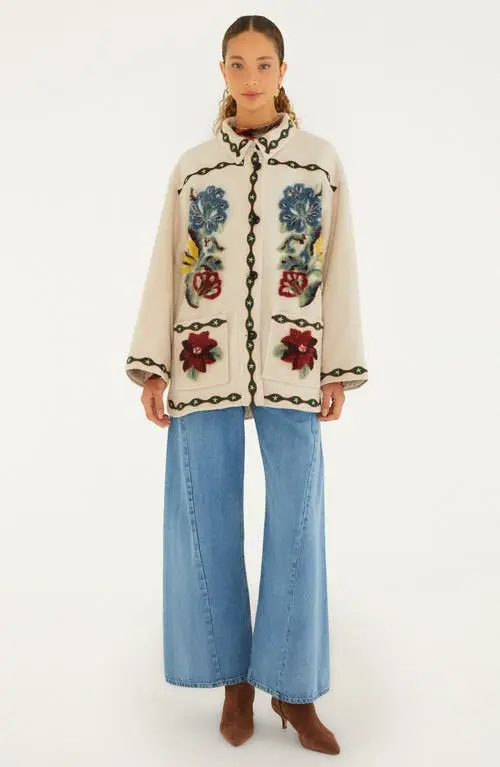 Farm Rio Wide Leg Jeans