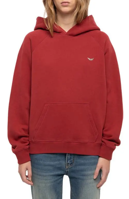 Zadig&Voltaire Georgy Mo Tour Lips Strass Hoodie