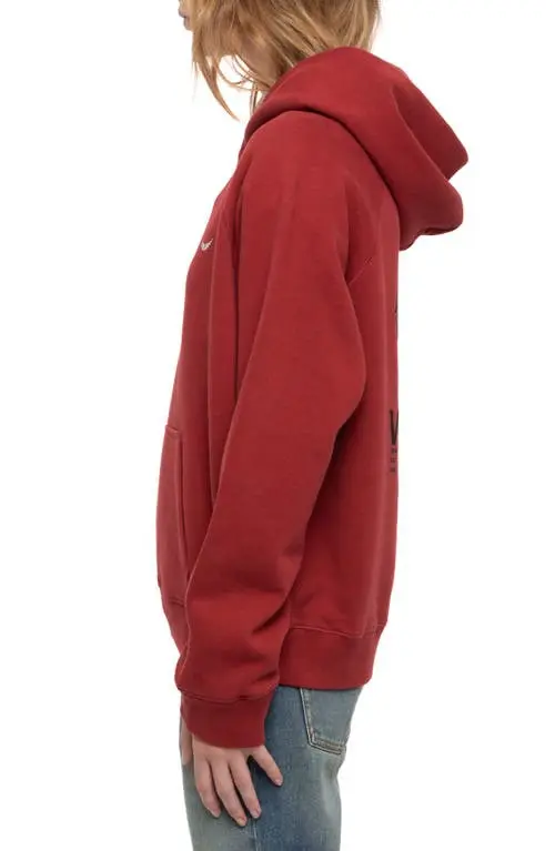 Zadig&Voltaire Georgy Mo Tour Lips Strass Hoodie