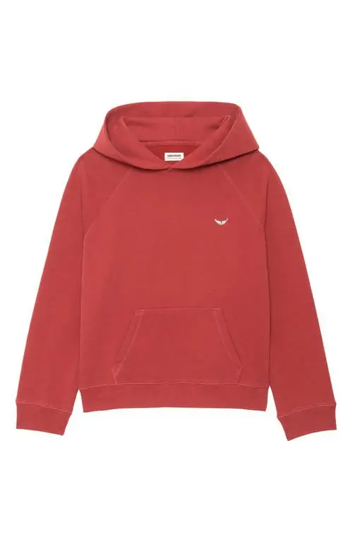 Zadig&Voltaire Georgy Mo Tour Lips Strass Hoodie