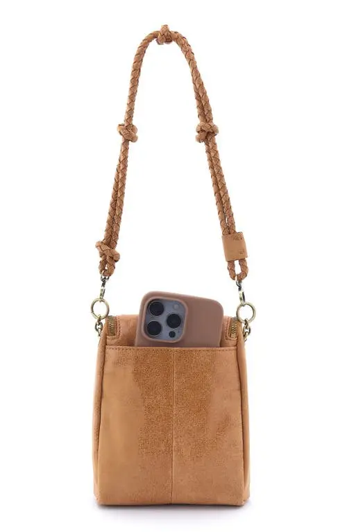 Hobo Fern Duo Leather Crossbody Bag - Whiskey