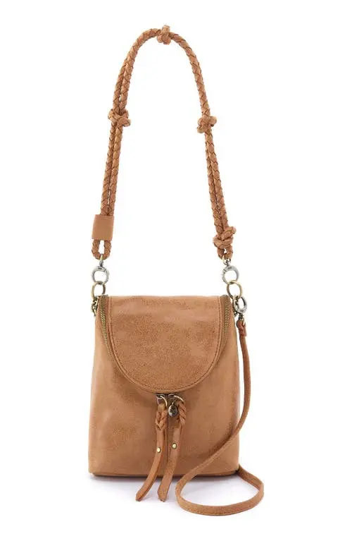 Hobo Fern Duo Leather Crossbody Bag - Whiskey