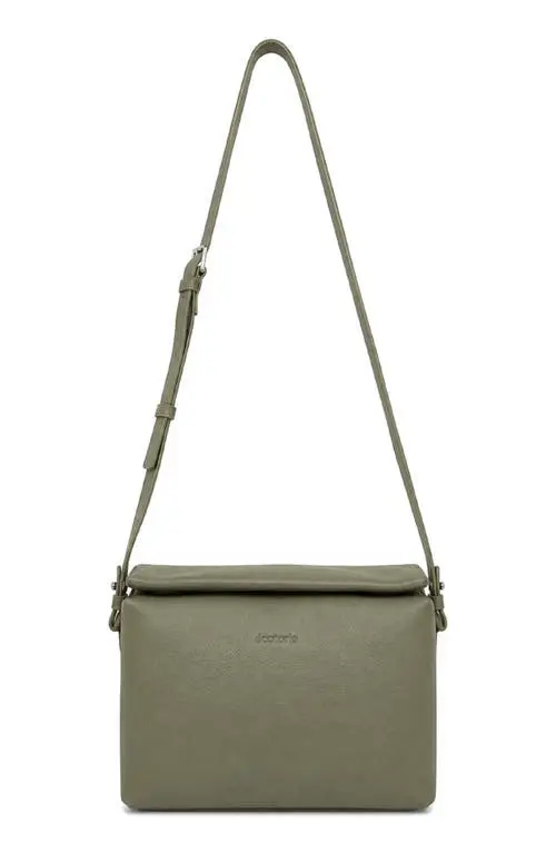 Écotorie Agnes Leather Crossbody Bag - Dark Moss