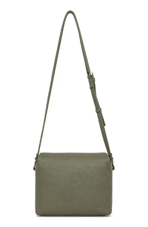 Écotorie Agnes Leather Crossbody Bag - Dark Moss