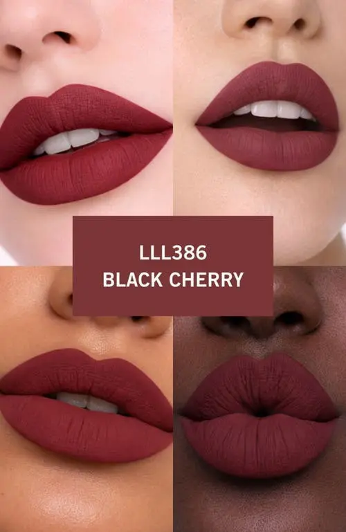 SIIA COSMETICS 3-pc. Change Agent Long-lasting Matte Liquid Lipstick Trio Set - Black Cherry