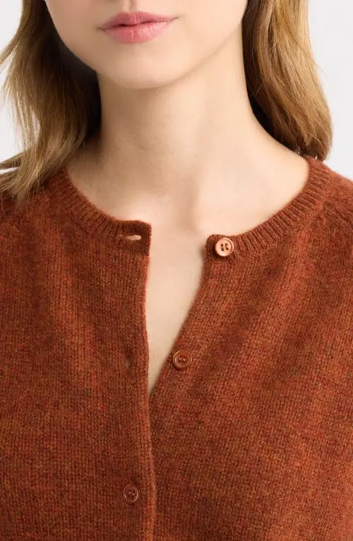 DÔEN Peroline Cashmere Cardigan - Ember