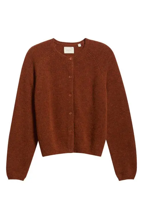 DÔEN Peroline Cashmere Cardigan - Ember