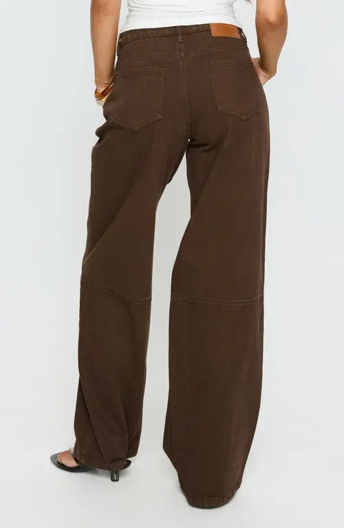 Princess Polly Lando Low Rise Straight Leg Jeans