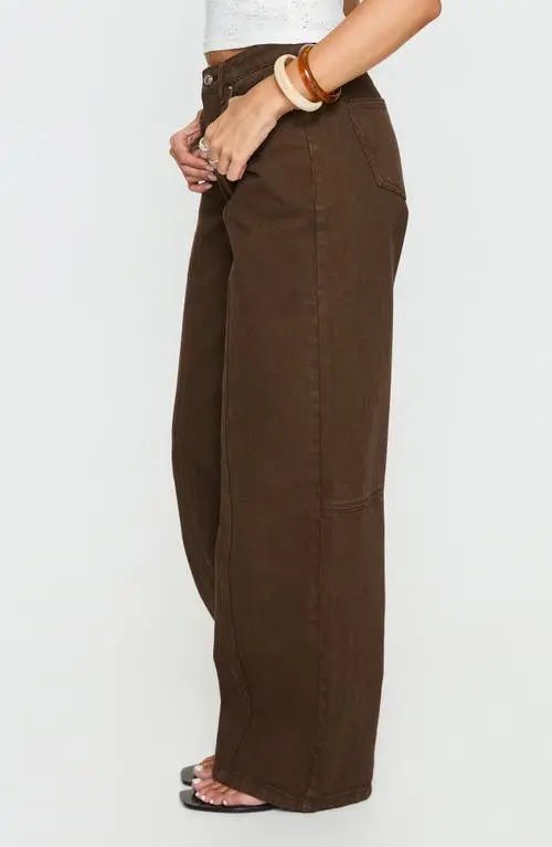 Princess Polly Lando Low Rise Straight Leg Jeans